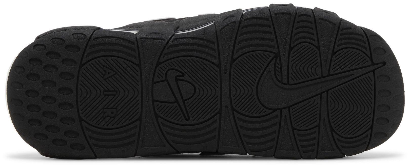 Buy Nike Air More Uptempo Slide 'Black - Grey Sole' - DV2132 001 | GOAT