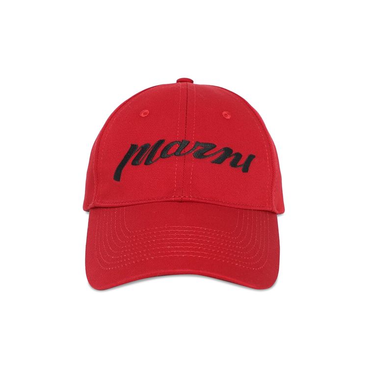 Buy Marni Baseball Cap 'Chilli Red' - CLZC0108S0 UAC005 00R71 | GOAT