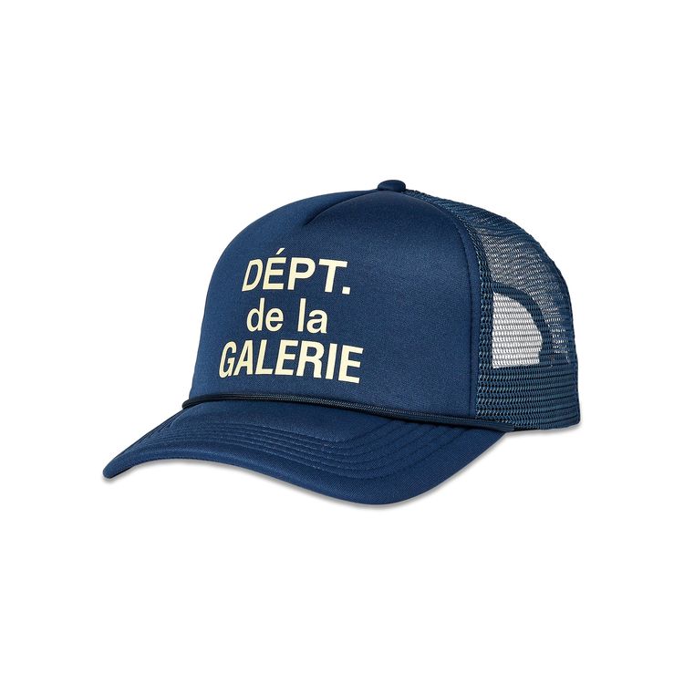 Buy Gallery Dept. French Logo Trucker Hat 'Navy' - TCFL 9110 NAVY | GOAT