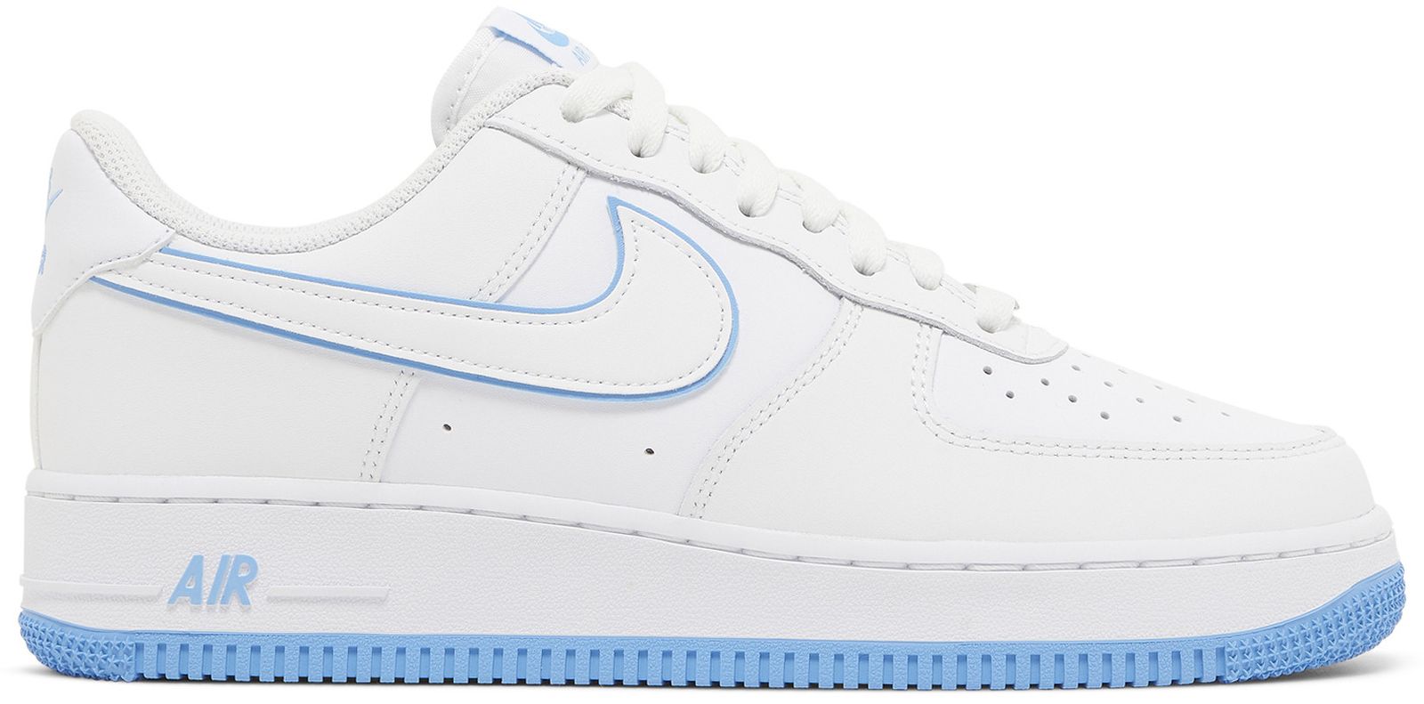 Buy Nike Air Force 1 '07 'White University Blue' - DV0788 101 | GOAT