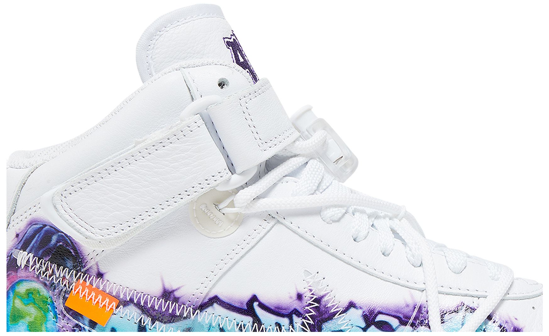 Buy Nike Off-White x Air Force 1 Mid SP Leather 'Graffiti' - DR0500 100 ...