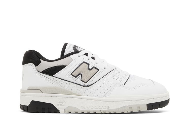 Buy New Balance Wmns 550 'White Grey Black' - BBW550JB | GOAT