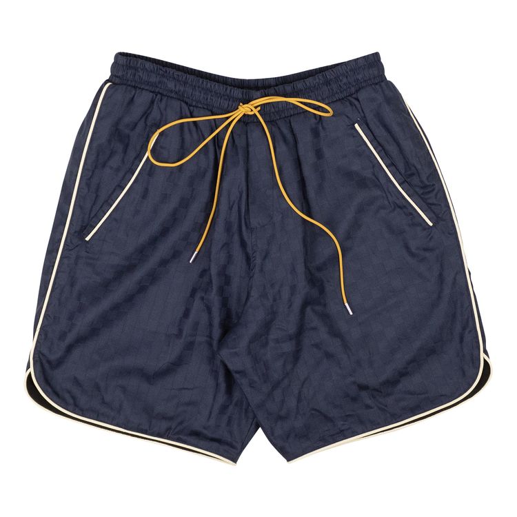 Buy Rhude Checker PJ Short 'Navy' - FW22SH040129890989 | GOAT