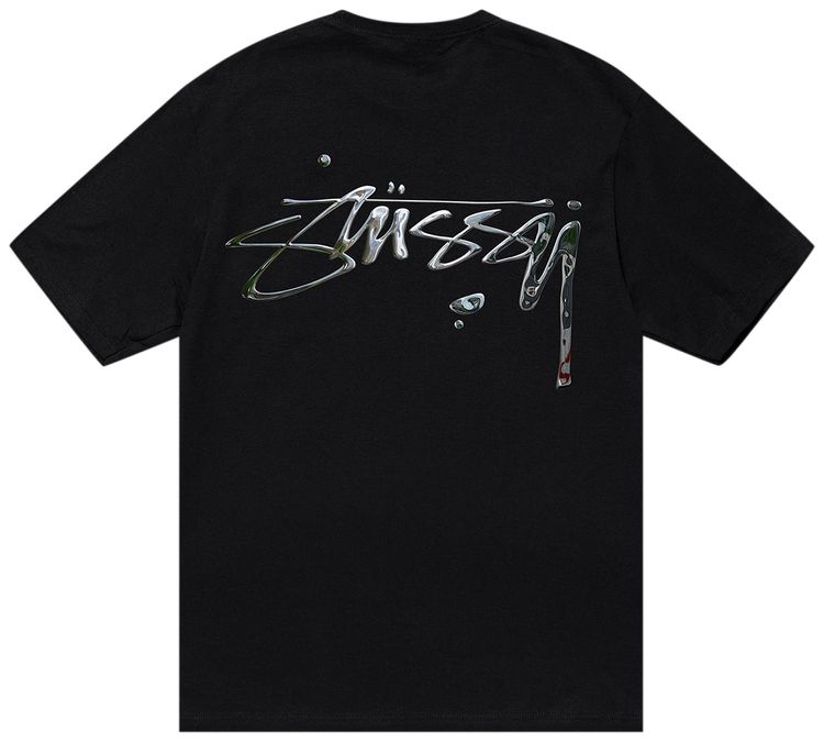 Buy Stussy Mercury Tee 'Black' - 1904983 BLAC | GOAT