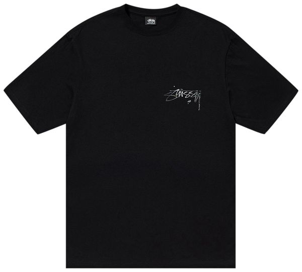 Buy Stussy Mercury Tee 'Black' - 1904983 BLAC | GOAT
