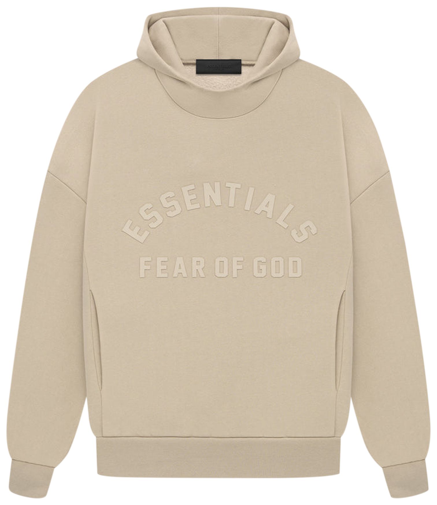 Buy Fear of God Essentials Hoodie 'Dusty Beige' - 192SP232055F | GOAT