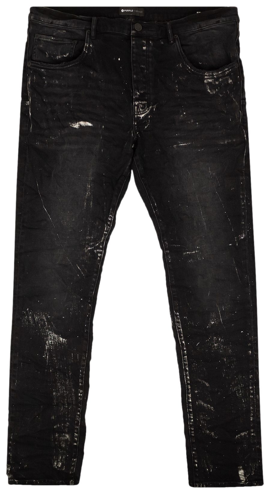 Buy PURPLE BRAND Metallic Jeans 'Silver' - P001 BWS | GOAT