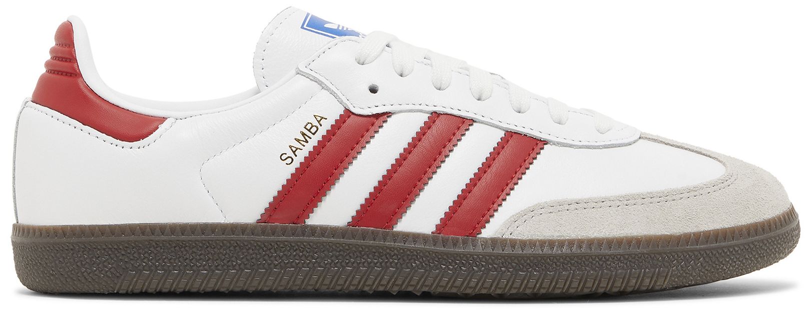 Buy Adidas Samba OG 'White Scarlet' - IG1025 | GOAT