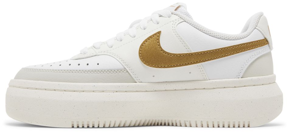 Buy Nike Wmns Court Vision Alta 'Sail Metallic Gold' - DZ5394 100 | GOAT