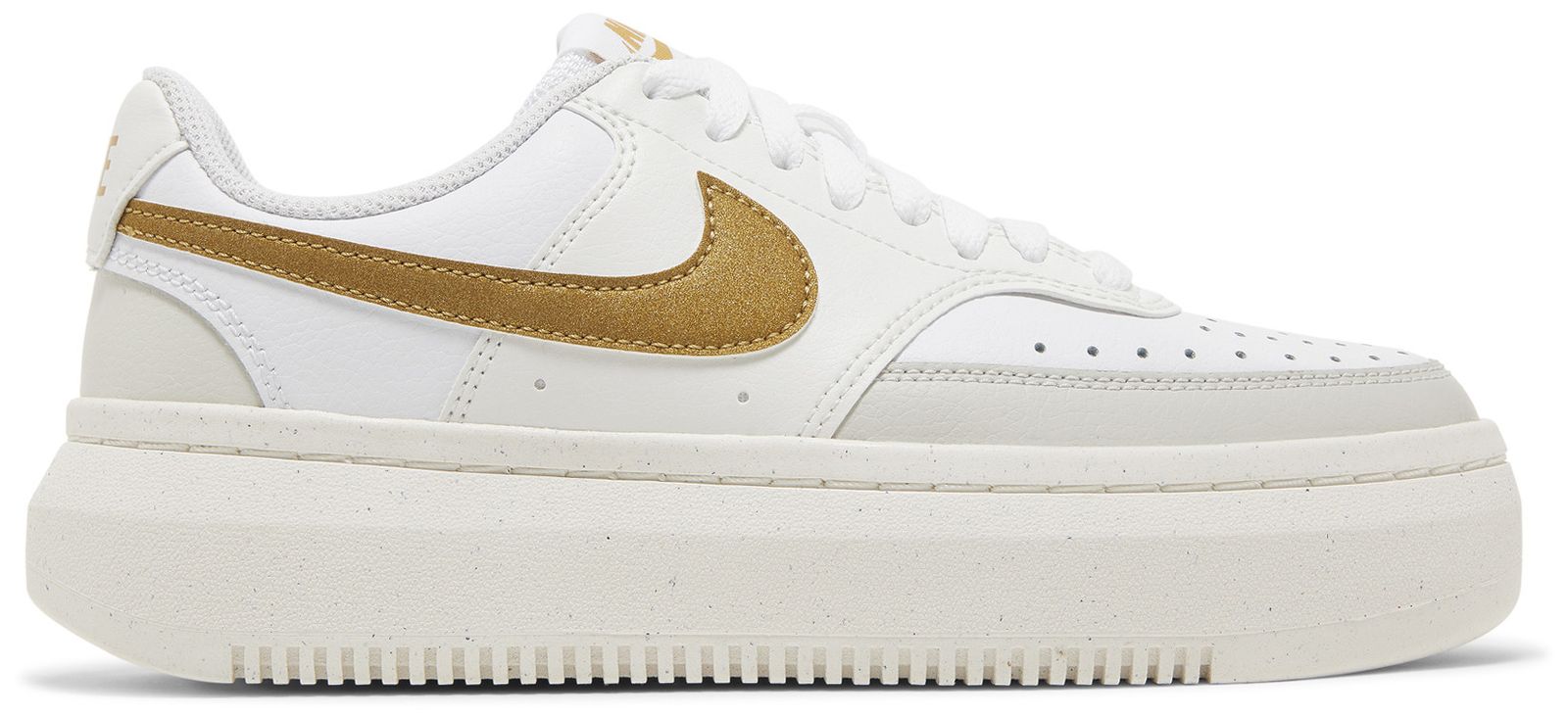 Buy Nike Wmns Court Vision Alta 'Sail Metallic Gold' - DZ5394 100 | GOAT
