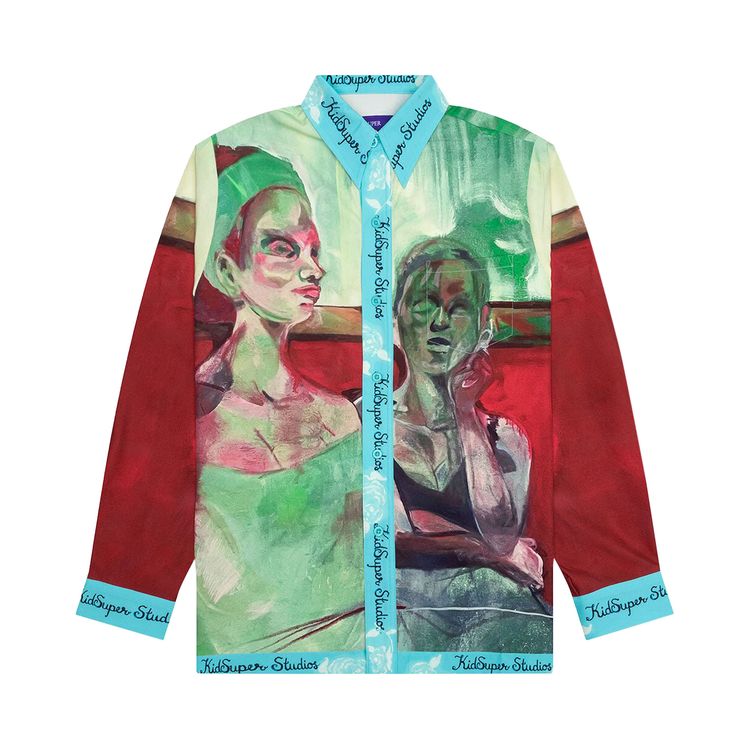 Buy KidSuper Make It Two Button Up 'Multicolor' - SS23 LTP 45 MULT | GOAT