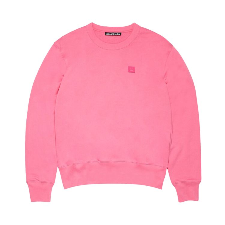 Buy Acne Studios Crewneck Sweater 'Bright Pink' - CI0140 GOAT BRIG | GOAT