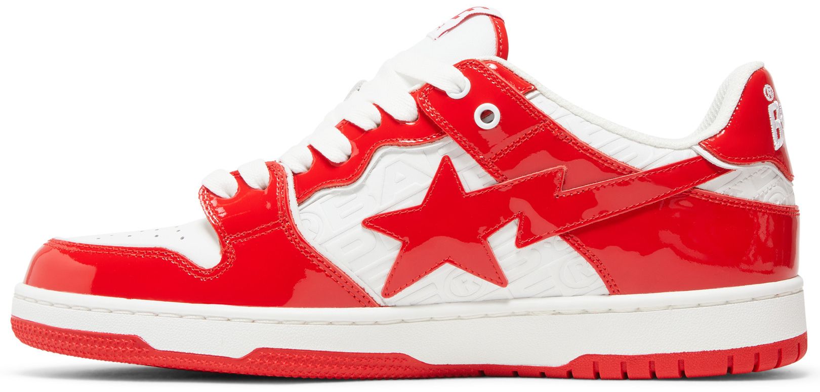 Buy BAPE Sk8 Sta #5 'Luxury Sport Monogram - Red' - 1J20191003 RED | GOAT