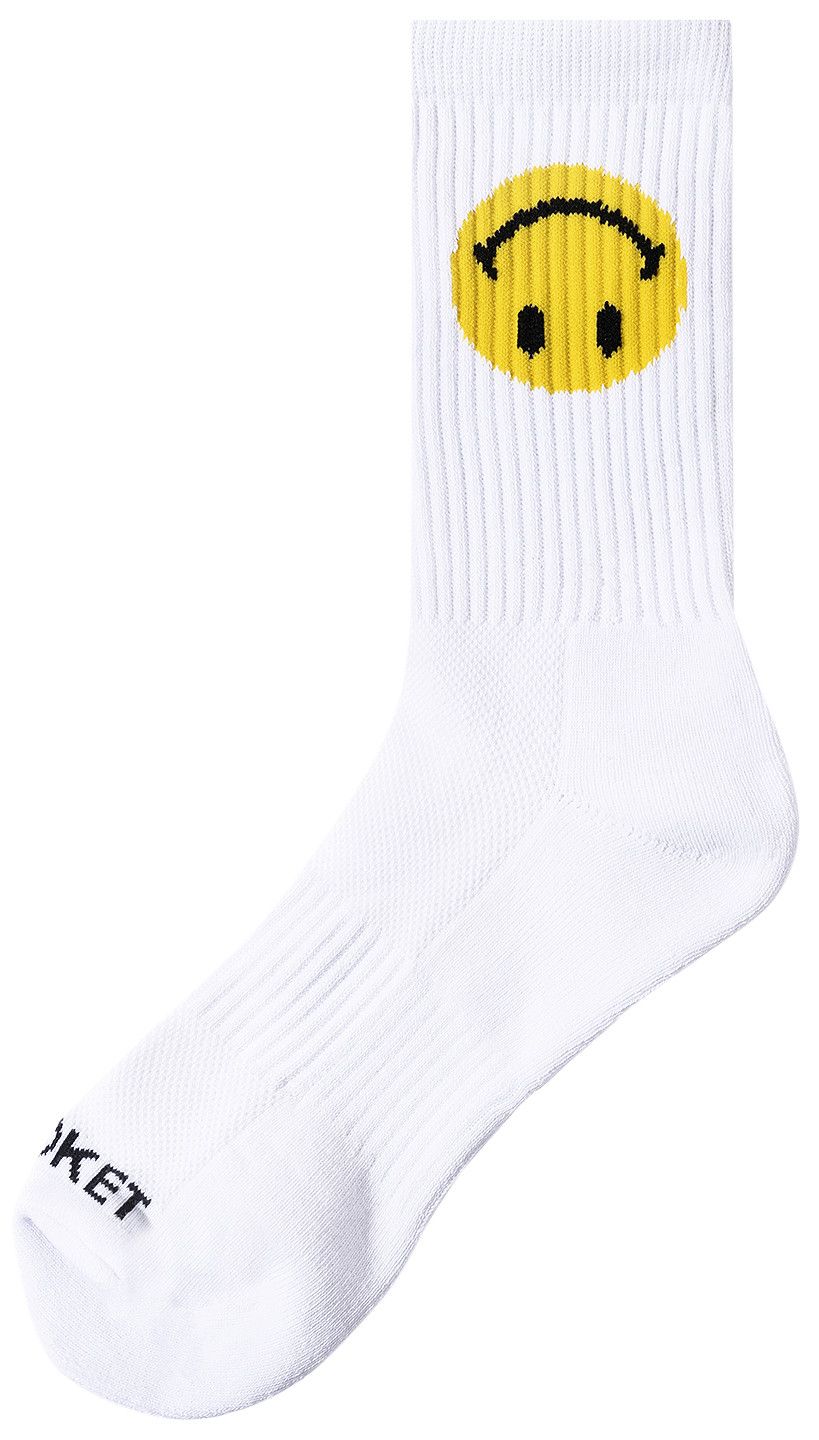 Buy Market Smiley Upside Down Socks White 360001277 Whit Goat