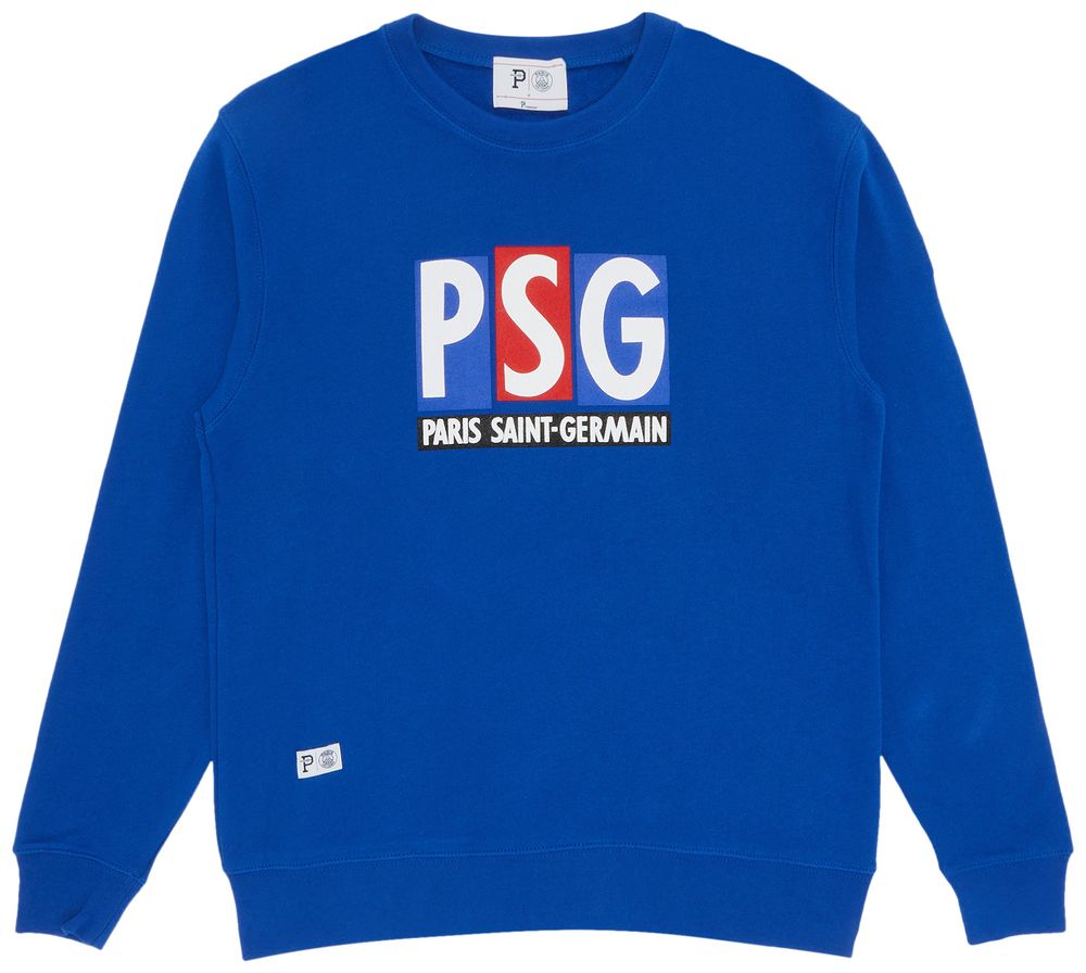 Buy Paris Saint-Germain x Over The Pitch Classic PSG Sweatshirt 'Blue ...