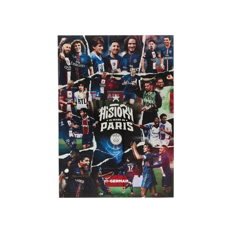 Buy Paris Saint-Germain x Club Legacyz History Is Made In Paris Artwork ...