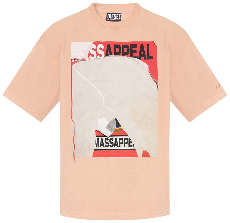 Buy Diesel T-Wash F1 T-Shirt 'Pink' - A07993 0GRCG 3CG | GOAT