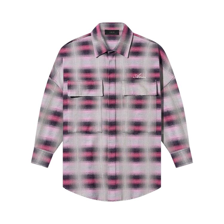 Buy Amiri Oversized Shirt 'Fuschia' - PS23WSL010 886 FUSC | GOAT