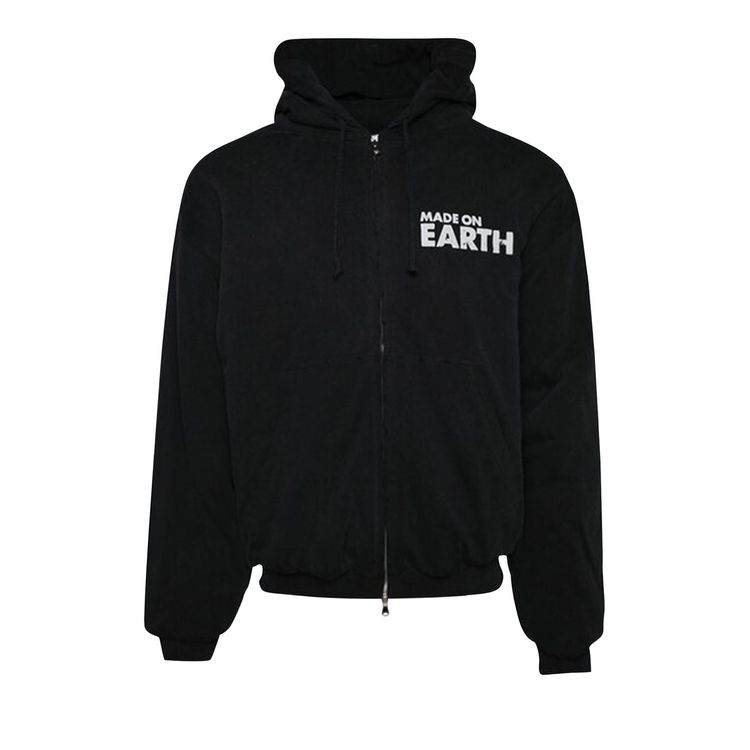 Buy Vetements Made On Earth Jersey Bomber 'Faded Black' - UE63HD480B ...