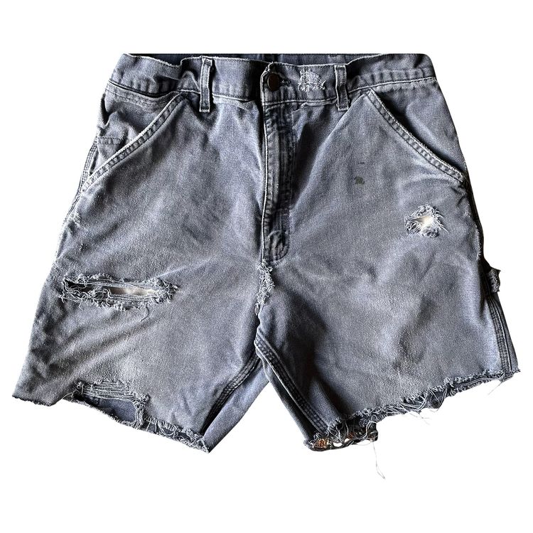 Buy Vintage Carhartt Cut Off Shorts 'Slate' - 7325 119900202COS SLAT ...