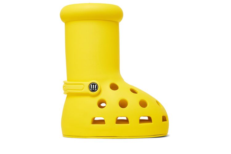 Buy Crocs x MSCHF Big Red Boot 'Yellow' - MSCHF010 Y | GOAT