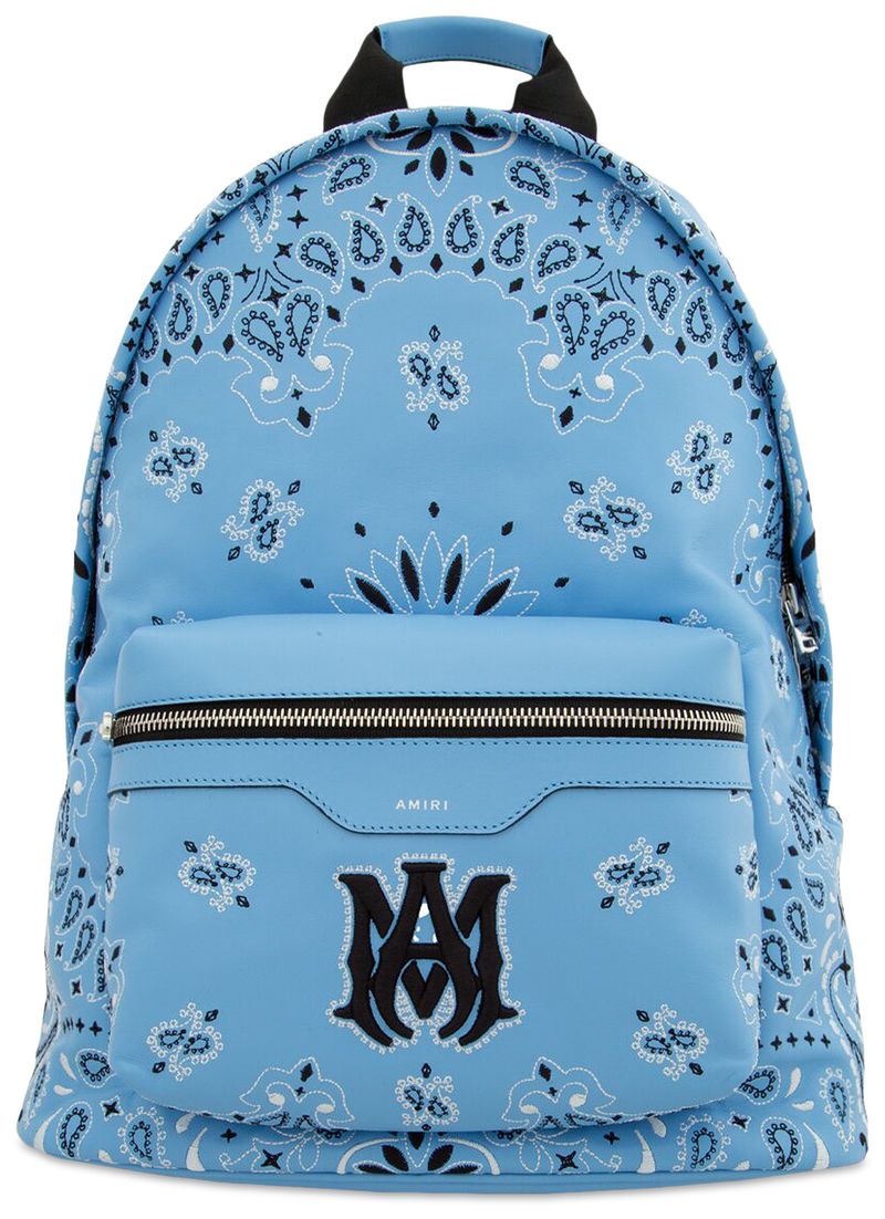 Buy Amiri Bandana Backpack 'Carolina Blue' - PS23MAB006 450 CARO | GOAT