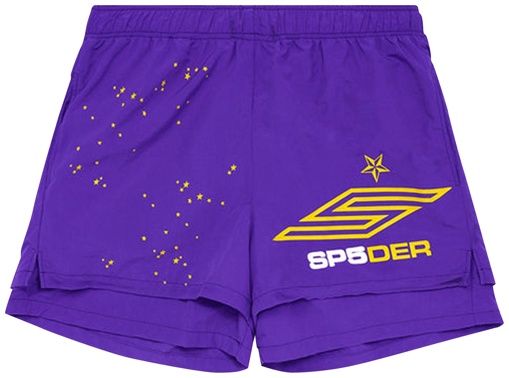 Buy Sp5der Pro Short 'Grape' - SP5 PRODB SHPR | GOAT CA