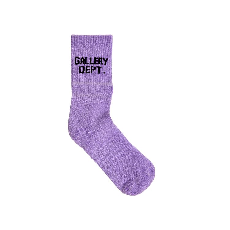 Buy Gallery Dept. Clean Socks 'Flo Purple' - CS 9543 FLO | GOAT