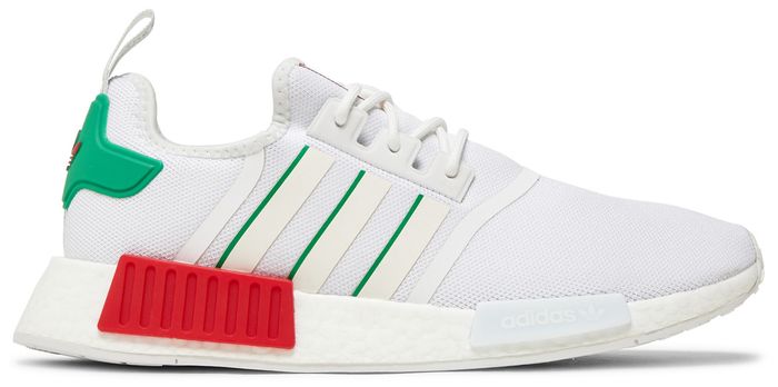 Buy Adidas NMD_R1 'White Red Green' - HQ1434 | GOAT