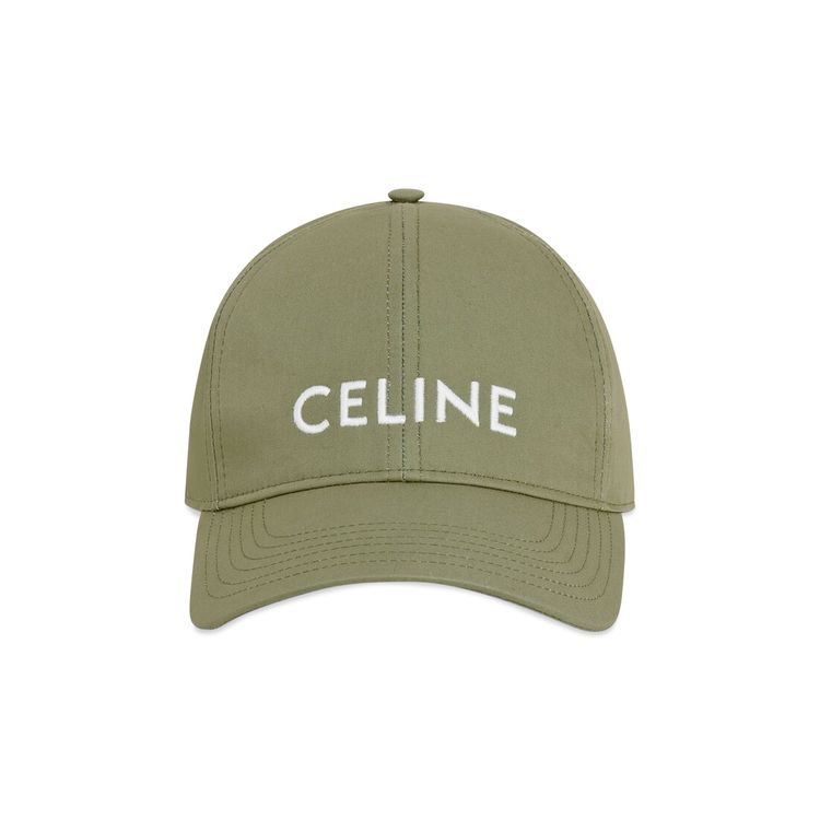 Buy CELINE Baseball Cap 'Vert Grise' - 2AUA1969P 15VG | GOAT