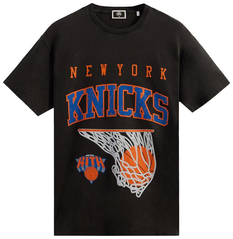 Buy Kith For New York Knicks Basketball Vintage Tee 'Black' - KHM030863 ...