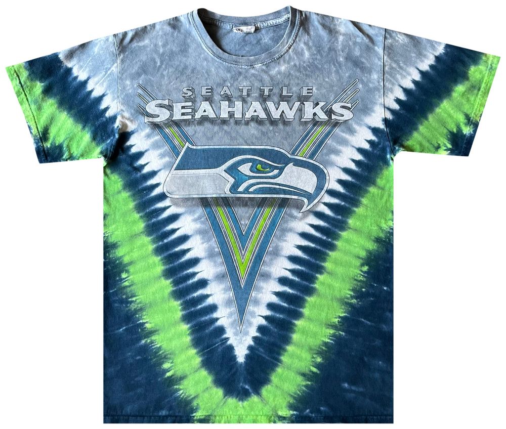 Buy Vintage Seattle Seahawks Tee 'Tie-Dye' - 2934 120000103SST TIE | GOAT