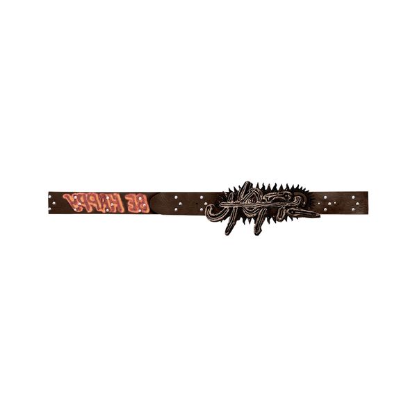 Buy Cactus Jack by Travis Scott Studded Utopia Belt 'Brown' - TSUT AB15 ...