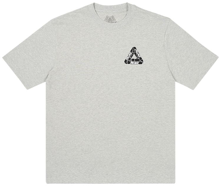 Buy Palace Tri-Ripped T-Shirt 'Grey Marl' - P25TS083 | GOAT