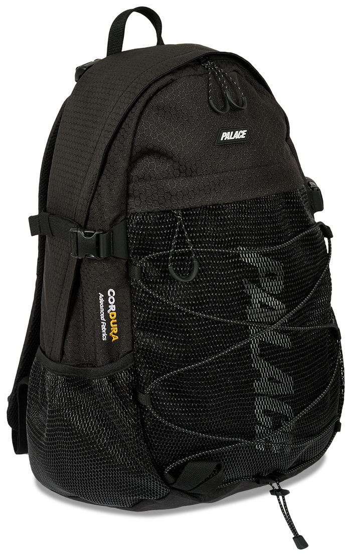 Buy Palace Cordura Eco Hex Ripstop Backpack 'Black' - P24BAG001 | GOAT