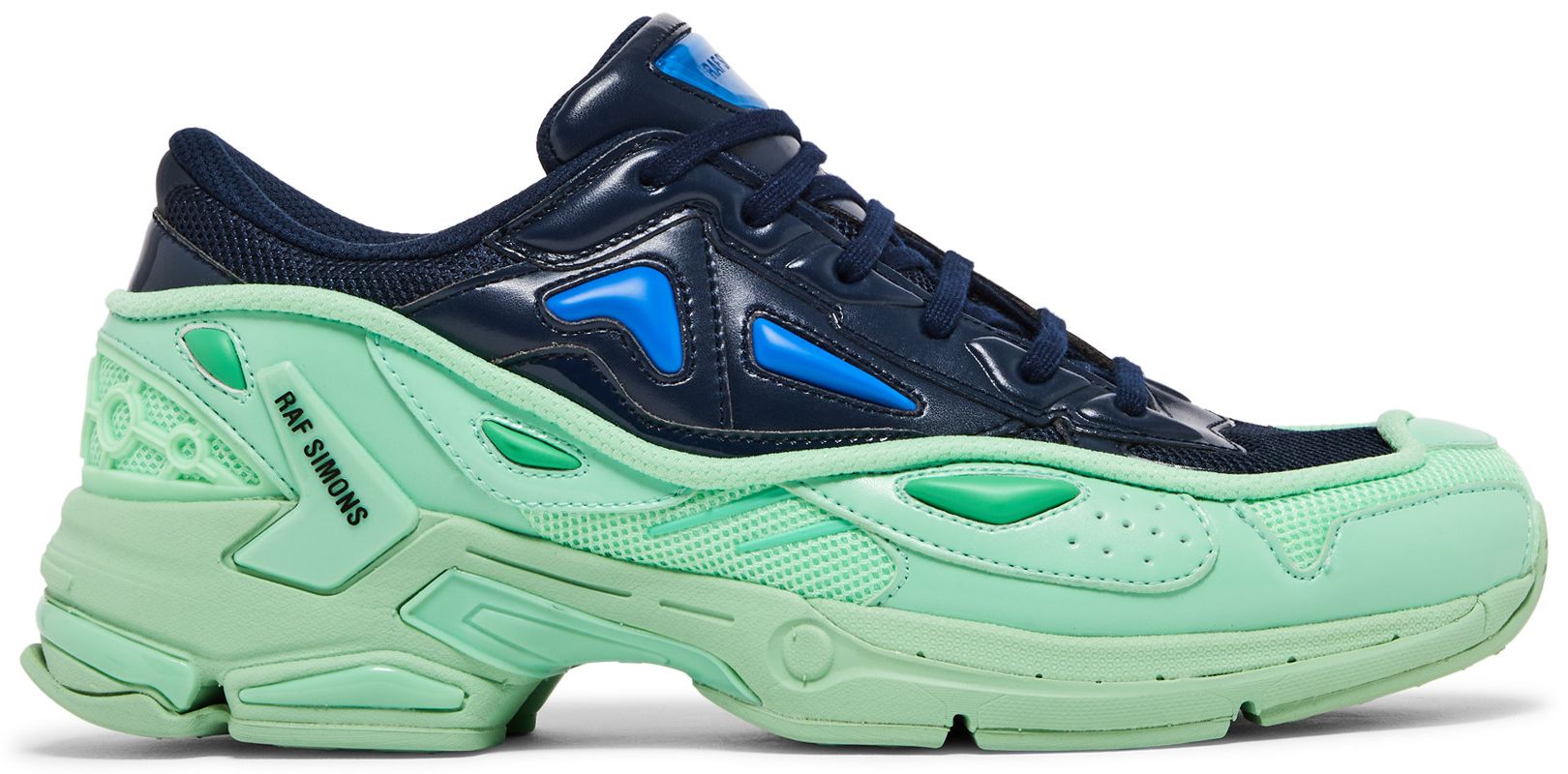Buy Raf Simons Pharaxus Sneaker 'Navy Mint' - HR830001S 3449 | GOAT