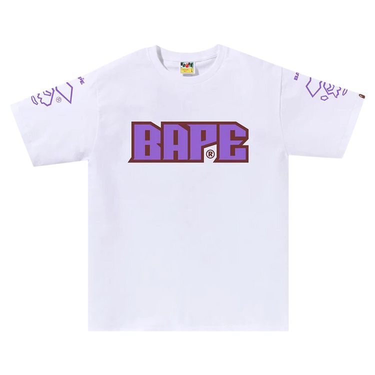 Buy BAPE Football Tee 'White' - 1J30 110 072 WHITE | GOAT
