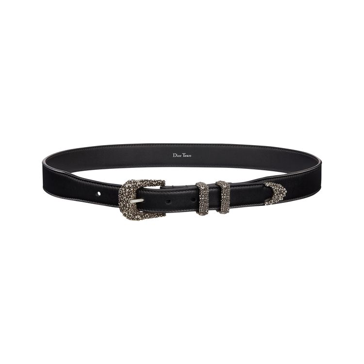 Buy Dior x Denim Tears Adjustable Belt 'Black' - 4440PNTEA H00N | GOAT