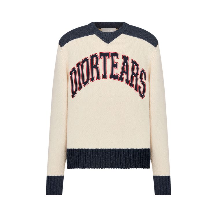 Buy Dior x Denim Tears Sweater 'White' - 393M652AT657 C085 | GOAT