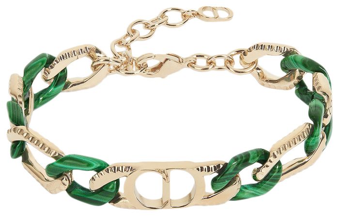 Buy Dior x Denim Tears Chain Link Bracelet 'Gold' - B1906HOMMT D314 | GOAT