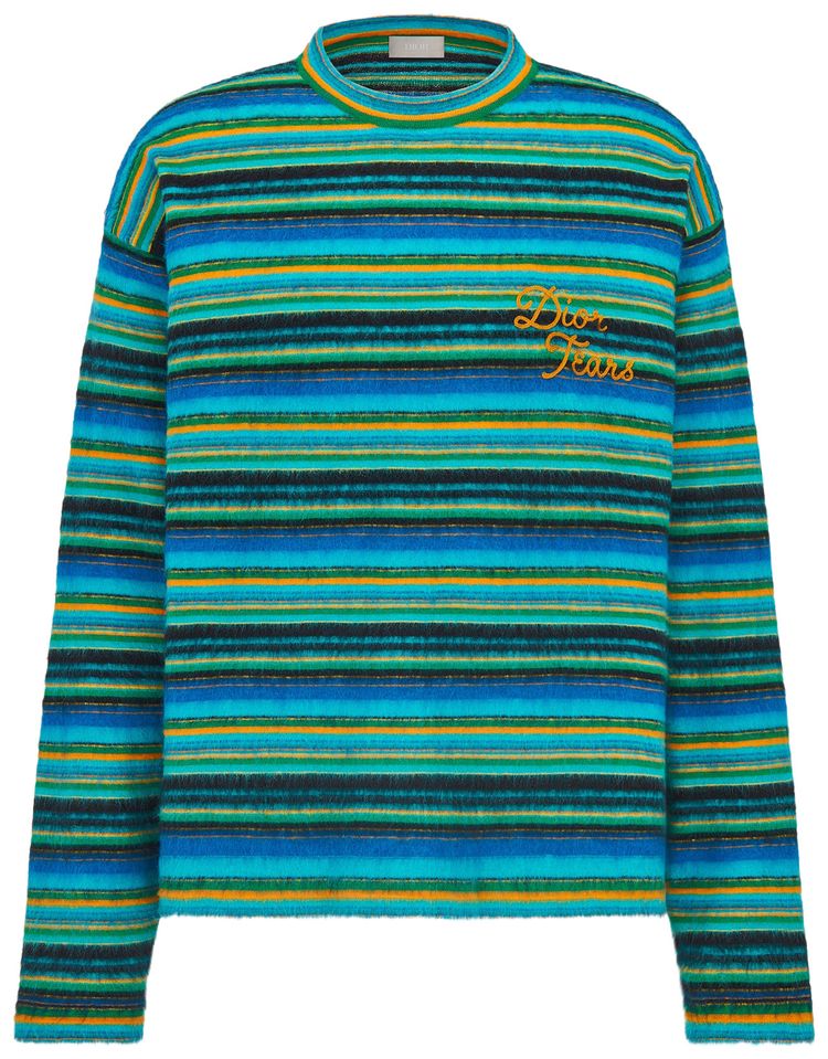 Buy Dior x Denim Tears Sweater 'Blue/Yellow' - 393M655AT658 C282 | GOAT