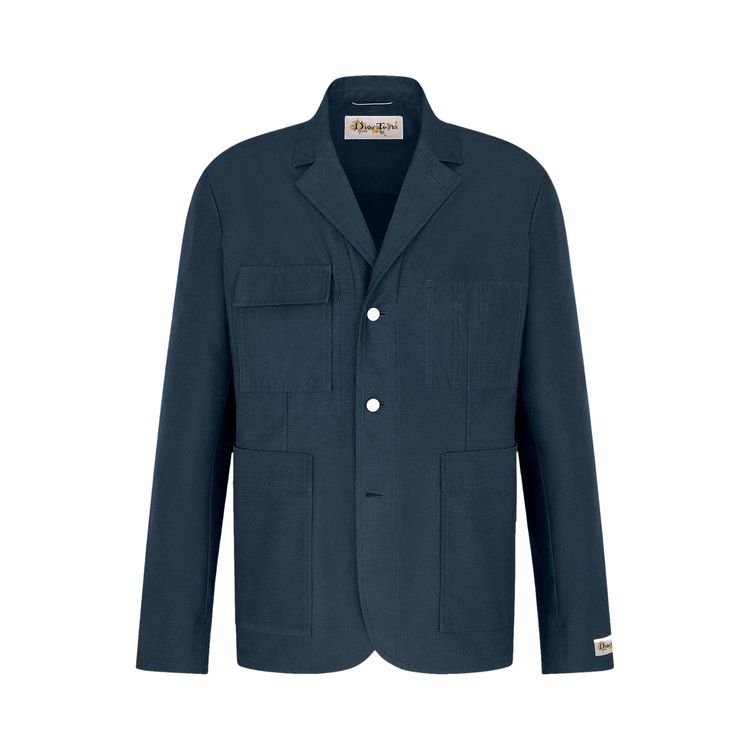 Buy Dior x Denim Tears Jacket 'Navy Blue' - 393C210A5826 C540 | GOAT
