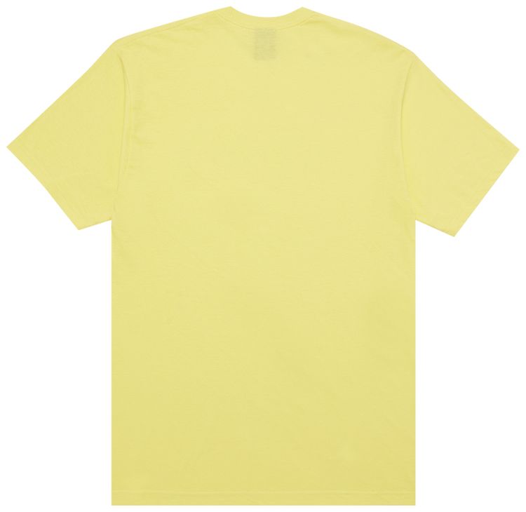 Buy Stussy Basic Stock Tee 'Yellow' - 1902678 YELL | GOAT