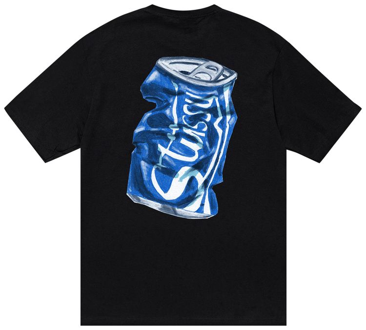 Buy Stussy Soda Can Tee 'Black' - 1904936 BLAC | GOAT