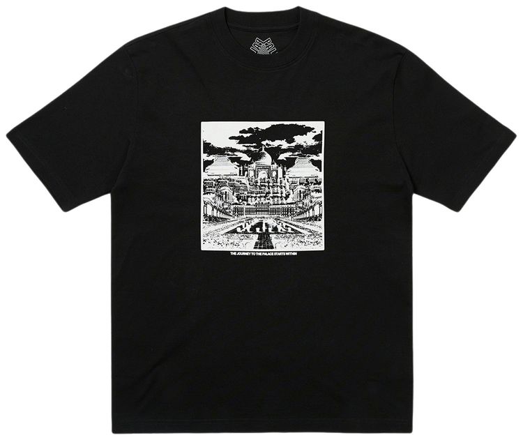 Buy Palace Multi Palace T-Shirt 'Black' - P25TS098 | GOAT