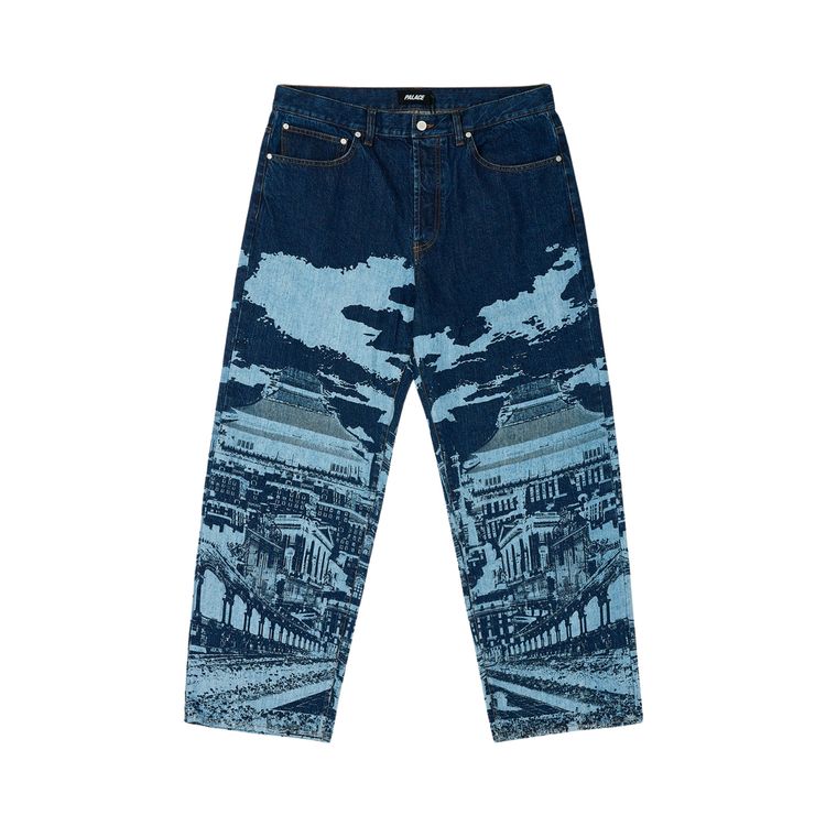 Buy Palace Baggies Jean 'Mega Palace' - P25T003 | GOAT