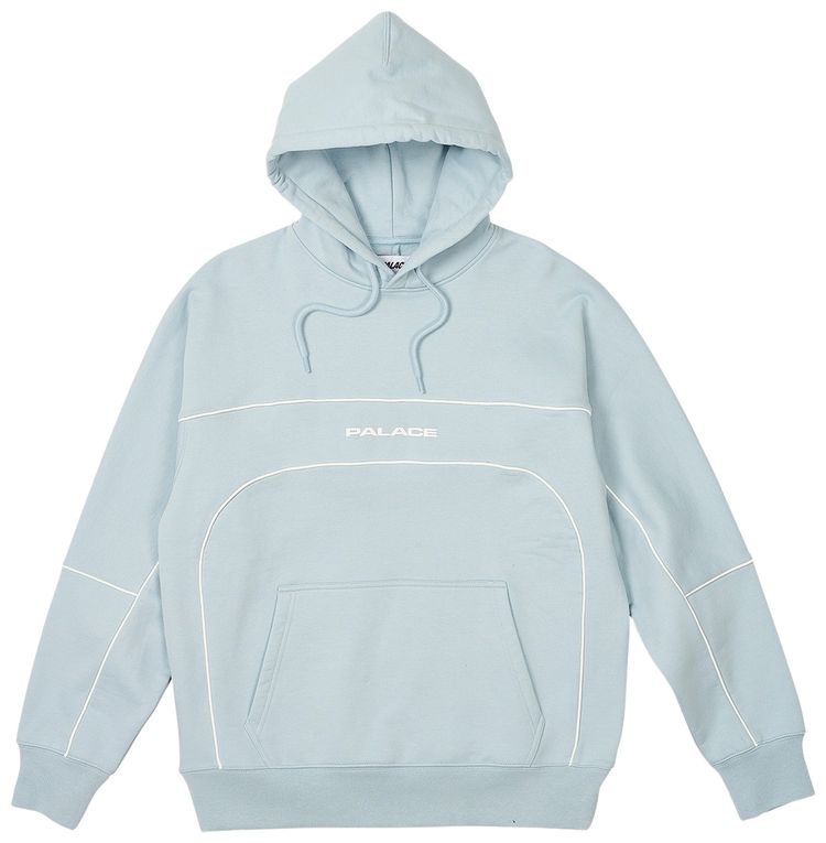 Buy Palace Track Hood 'Chill Blue' - P25CS023 | GOAT