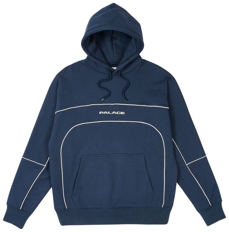 Buy Palace Track Hood 'Navy' - P25CS022 | GOAT