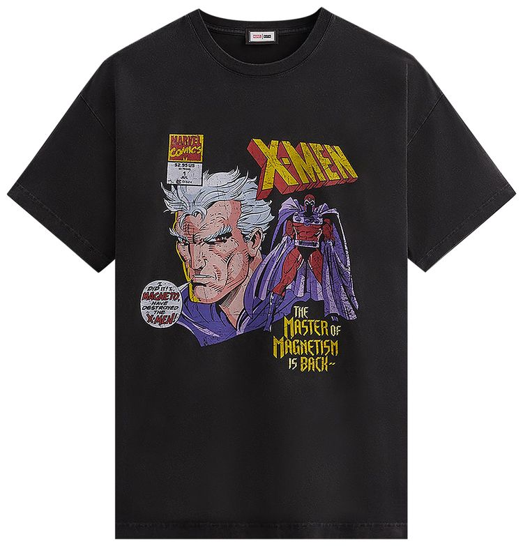 Buy Kith For X-Men Master Of Magnetism Vintage Tee 'Black' - KHM031443 ...