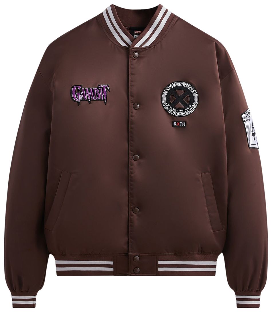 Buy Kith For X-Men Gambit Satin Bomber Jacket 'Force' - KHM010322 293 ...